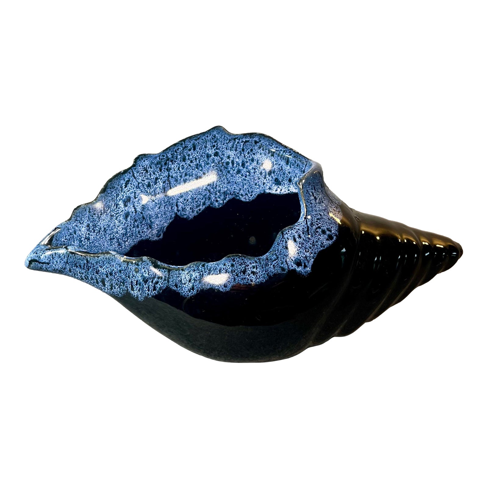 Mid 20th Century Van Briggle Art Pottery Conch Shell Planter/Vase ...