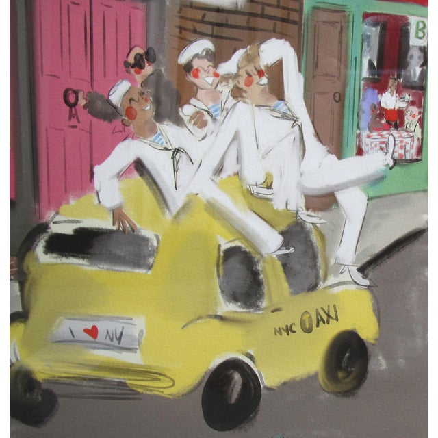 Tug Rice Cities Collection: New York Drawing | Chairish