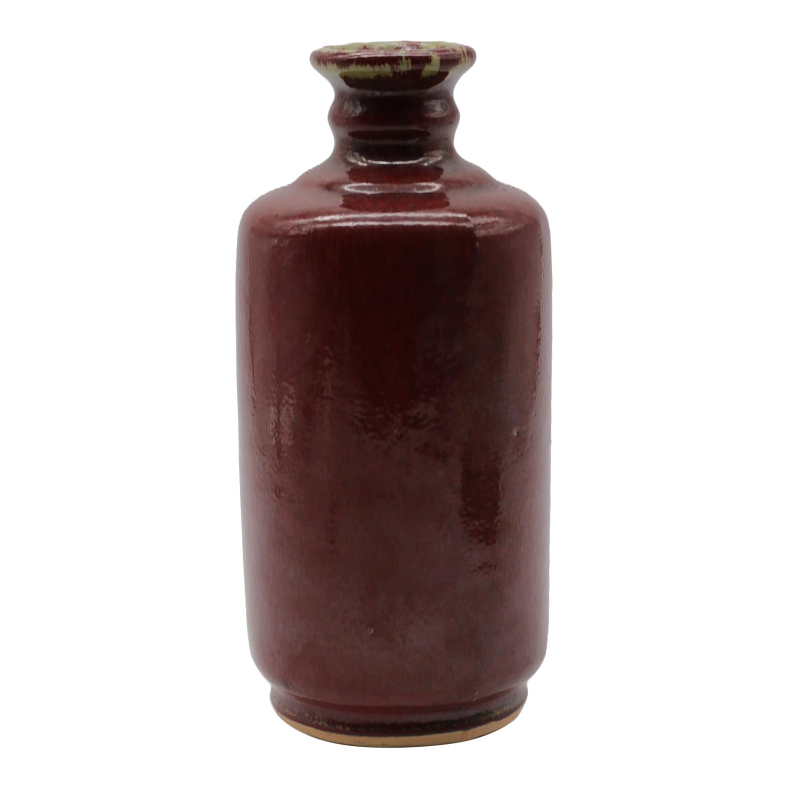 Chinese Sang De Boeuf Glazed Cylinder Vase, Republic Period, C. 1935 ...