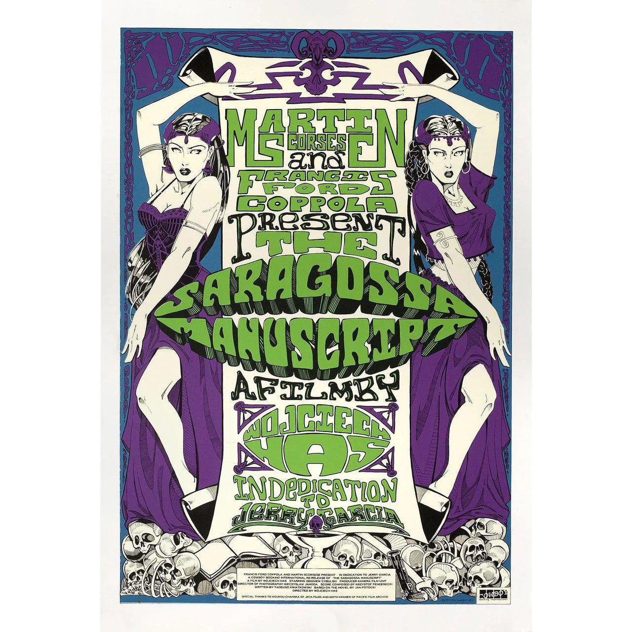 The Saragossa Manuscript 1976 U.S. Half Subway Film Poster | Chairish