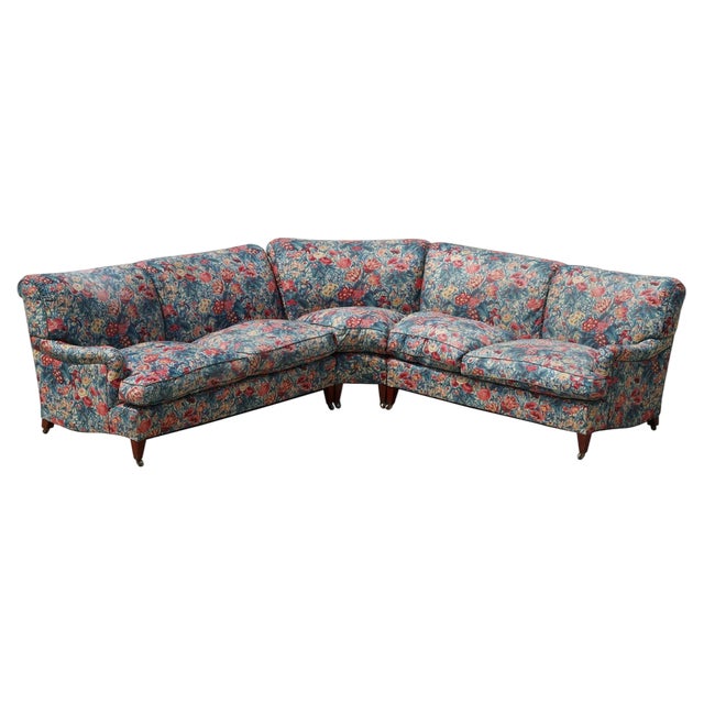 floral corner sofa