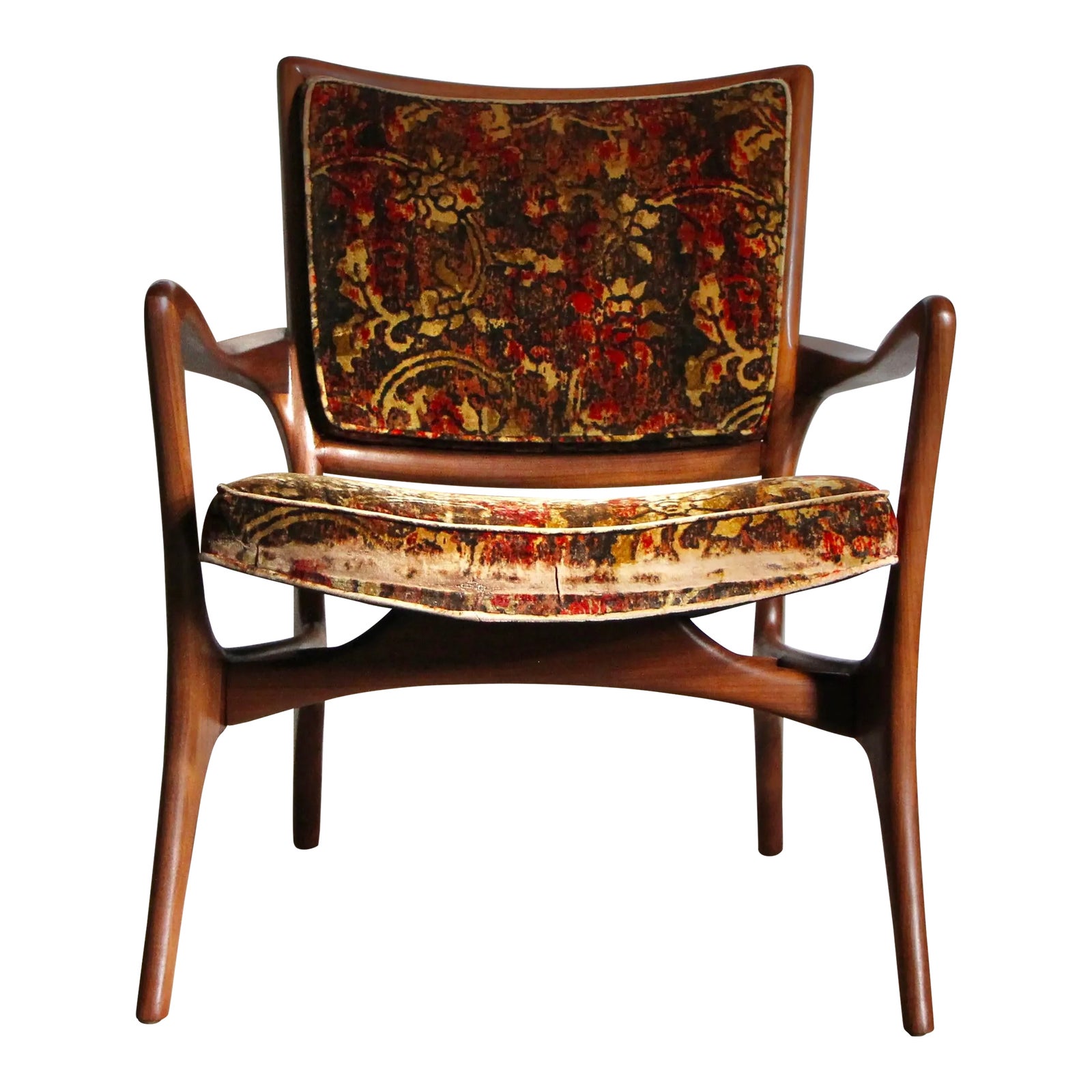 Vintage Vladimir Kagan Model 175c Sculptural Lounge Chair, 1950 | Chairish