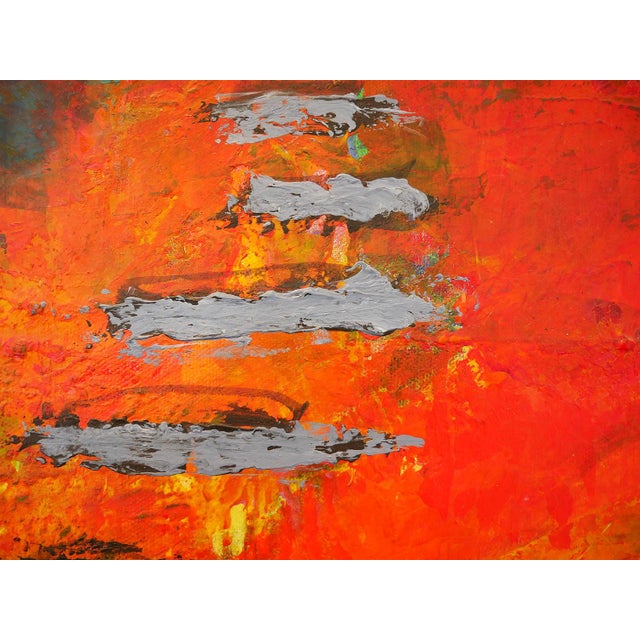 2000 “Saturday Morning” Modern Red, Blue, and Green Abstract ...