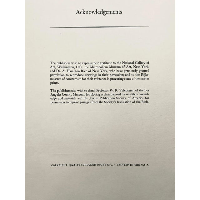 Rembrandt, Isaac Blessing Jacob, Drawings for the Bible (after) 1947 ...