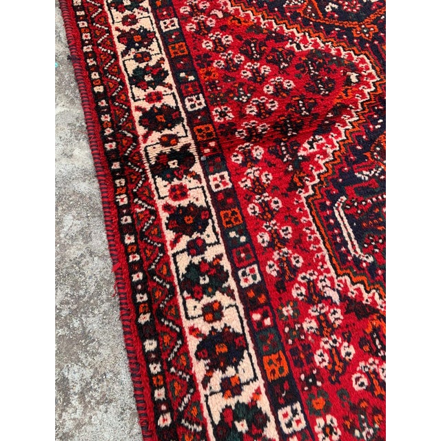 Beautiful Persian Style Handmade Authentic Area Rug | Chairish