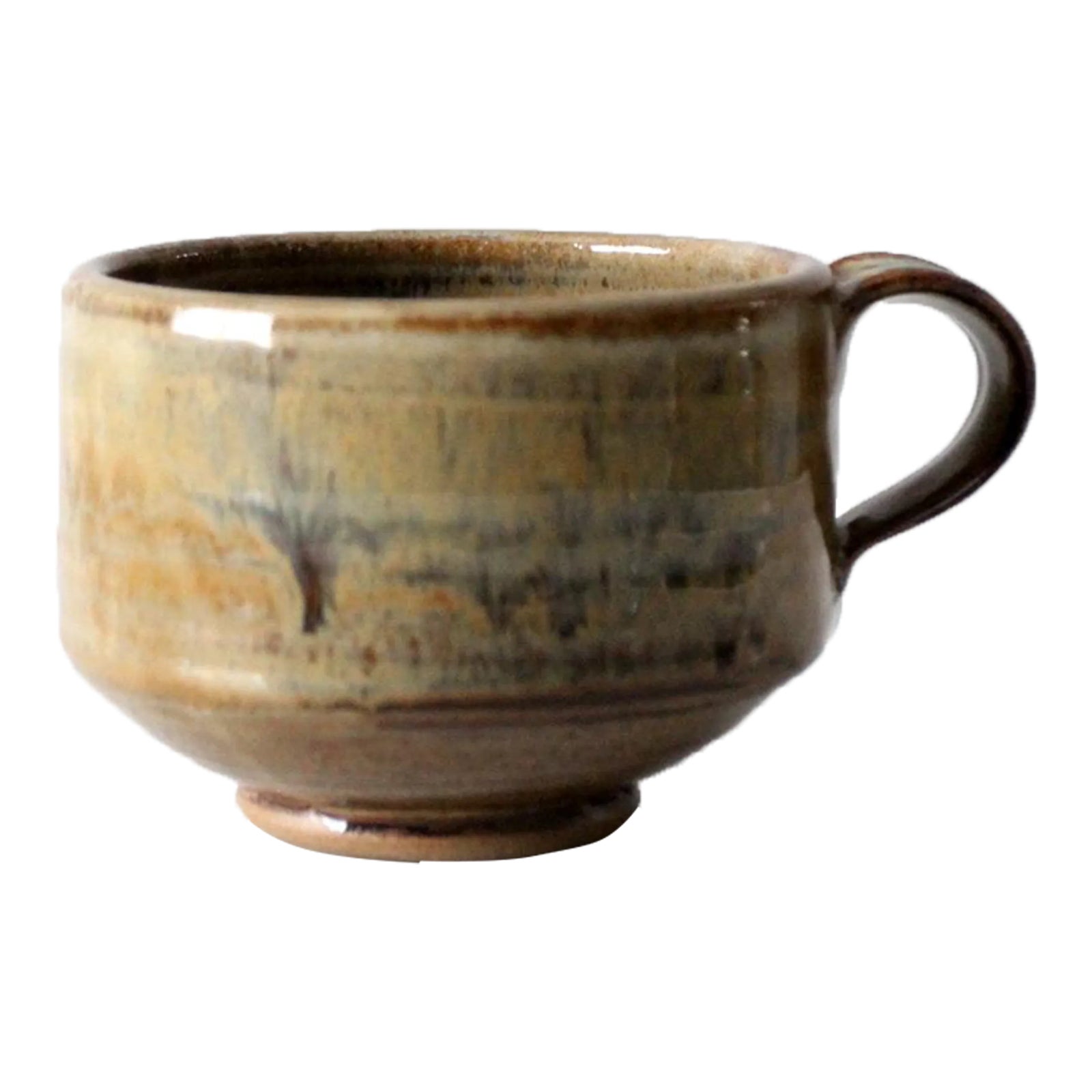 Vintage Studio Pottery Mug | Chairish