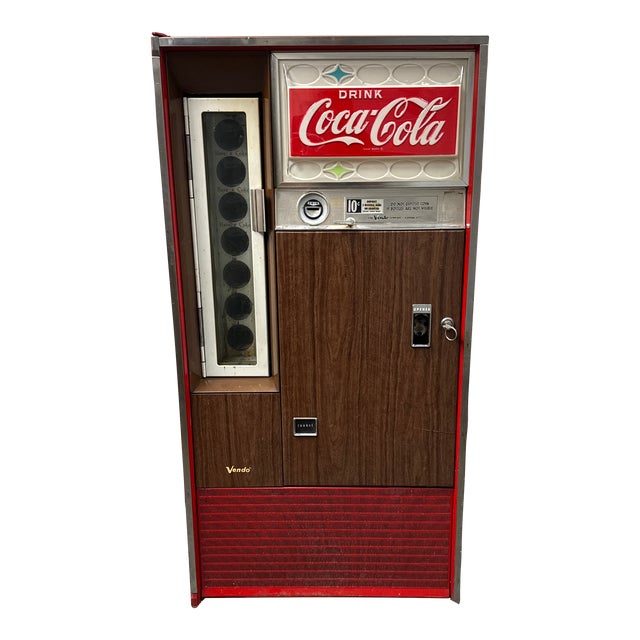 1960's Vintage Coca Cola Bottle Dispenser Model V63-7 | Chairish