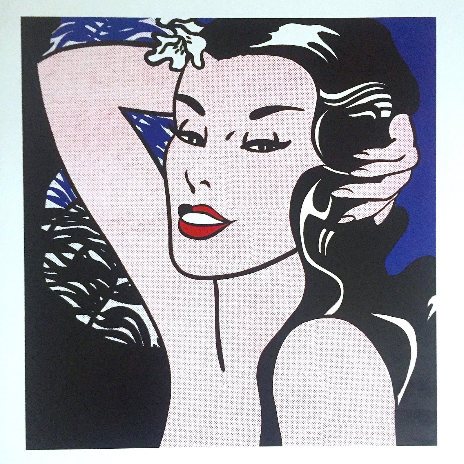 Roy Lichtenstein Rare Vintage 1993 Pop Art Lithograph Print " Little ...