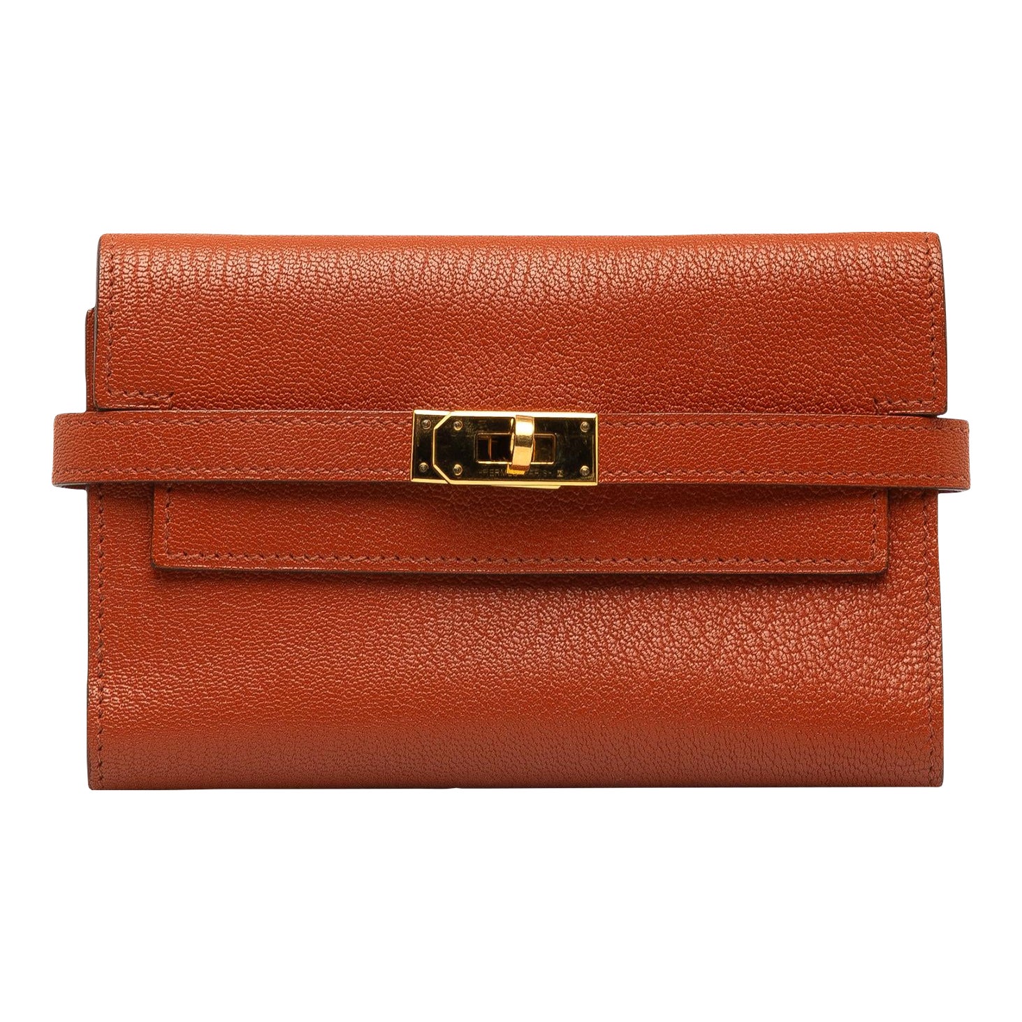 Hermès Chevre Classic Kelly Wallet Long Wallets | Chairish