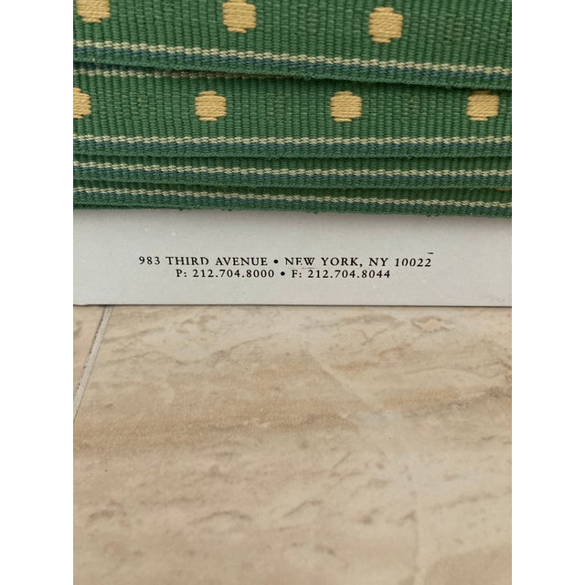 Samuel & Sons Domas Passementerie Dotted Braid Kelly Green Fabric Trim ...