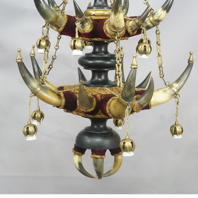 1880 Rustic Antique Ceiling Lamp From Austria | Chairish