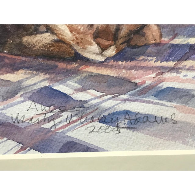 Early 21st Century Original Watercolor Painting of Charleston Author ...