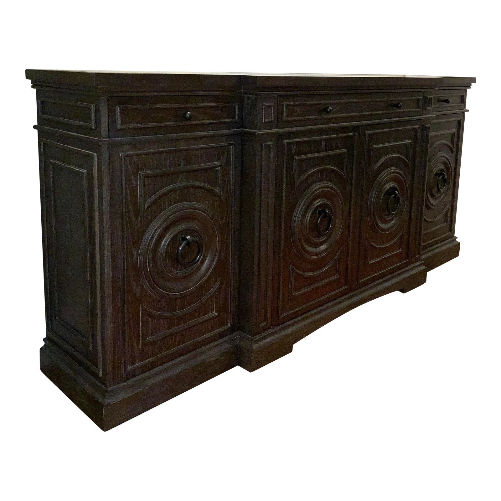 Baker Milling Road Transitional Chocolate Brown Emperor Sideboard ...