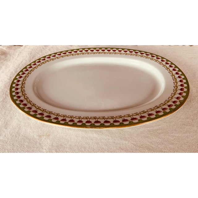 Antique English Porcelain Platter | Chairish