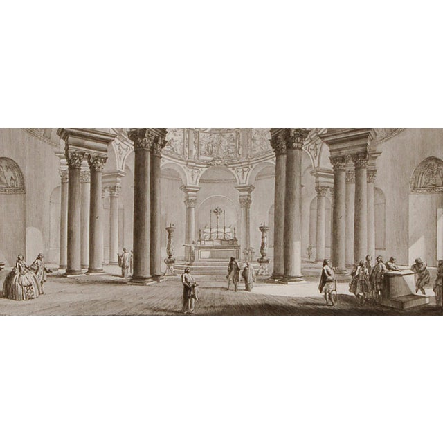 Church of St. Costanza, Rome: An 18th Century Architectural Etching by ...