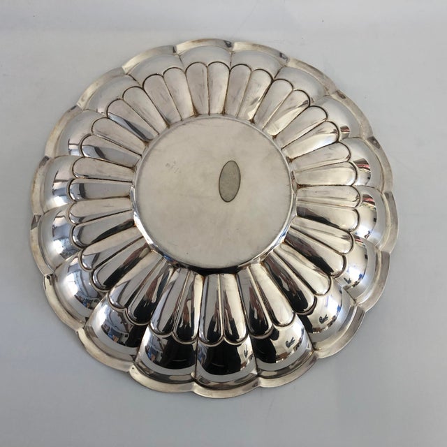 Midcentury Style “towle” Silver Plate Serving Bowl | Chairish