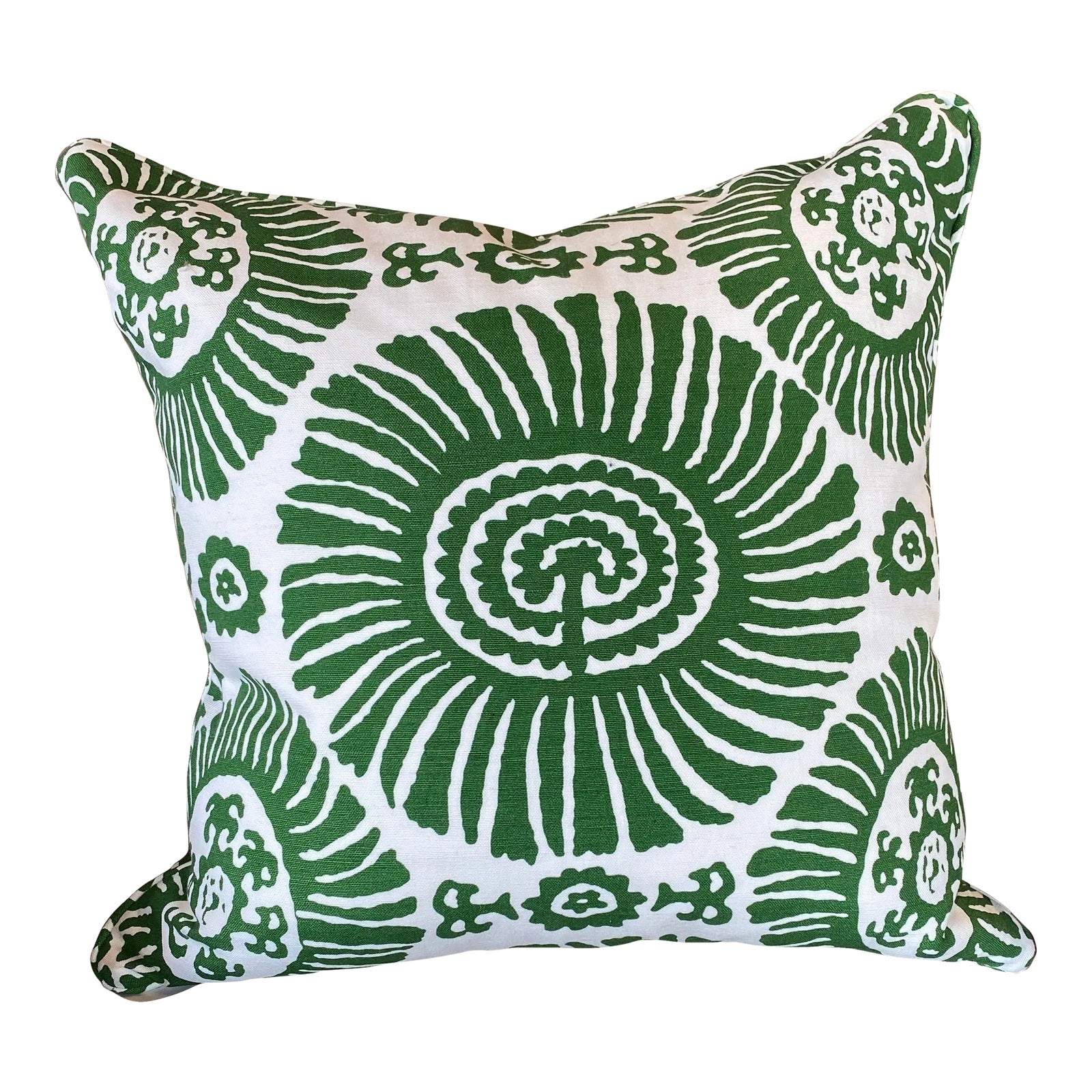 Thibaut Custom Pillow Cover in "GoGo'" Fabric From the Eden Collection ...