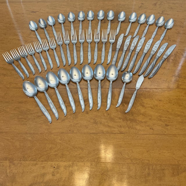 Vintage Castle Court Ccs5 Atomic Burst / Vine & Stars Stainless Steel ...