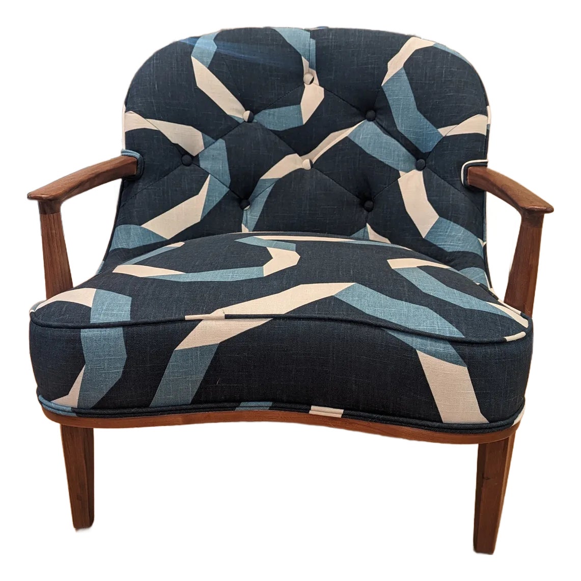 Edward Wormley for Dunbar Janus Collection Armchair | Chairish