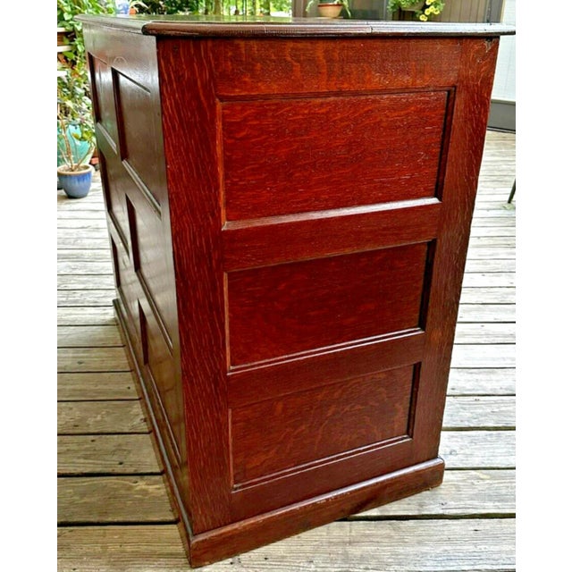 Early 20th Century Antique 6 Drawer Library Oak Card Catalog Cabinet ...