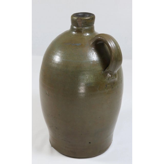 Small Size Antique Southern American Redware Spirits Jug | Chairish