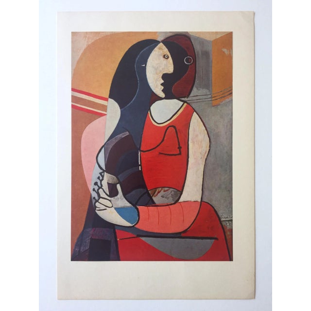 Pablo Picasso Rare Vintage 1955 Authentic Modernist Lithograph Print ...