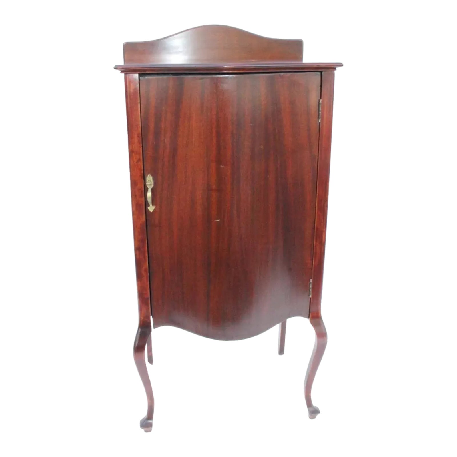 Lovely English Hepplewhite Mahogany Sheet Music Filing Display Cabinet ...