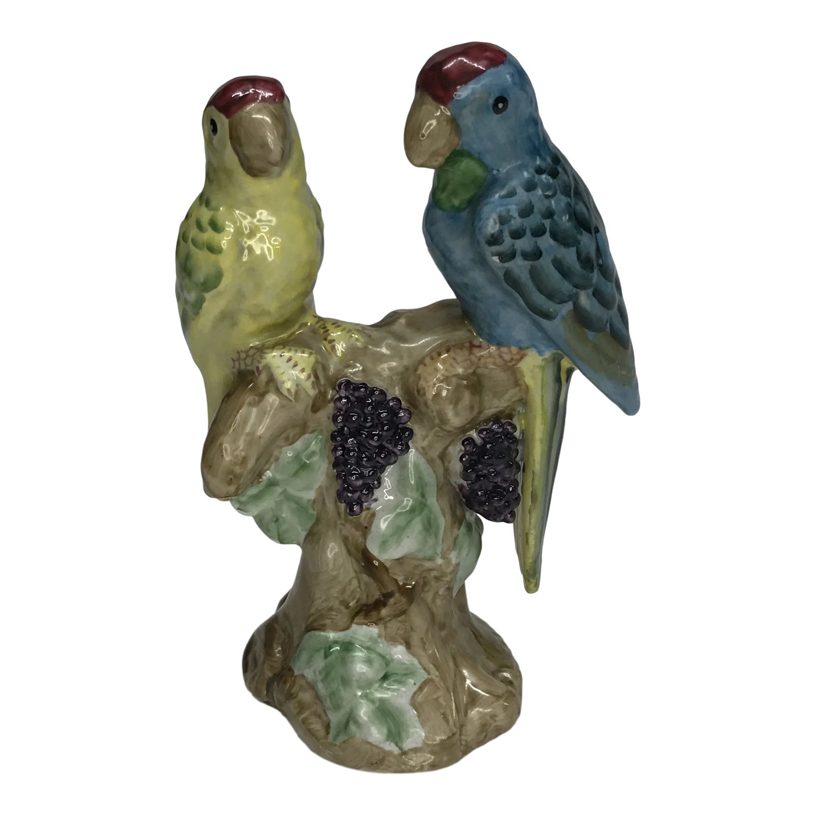 Vintage Parakeet Figurine | Chairish