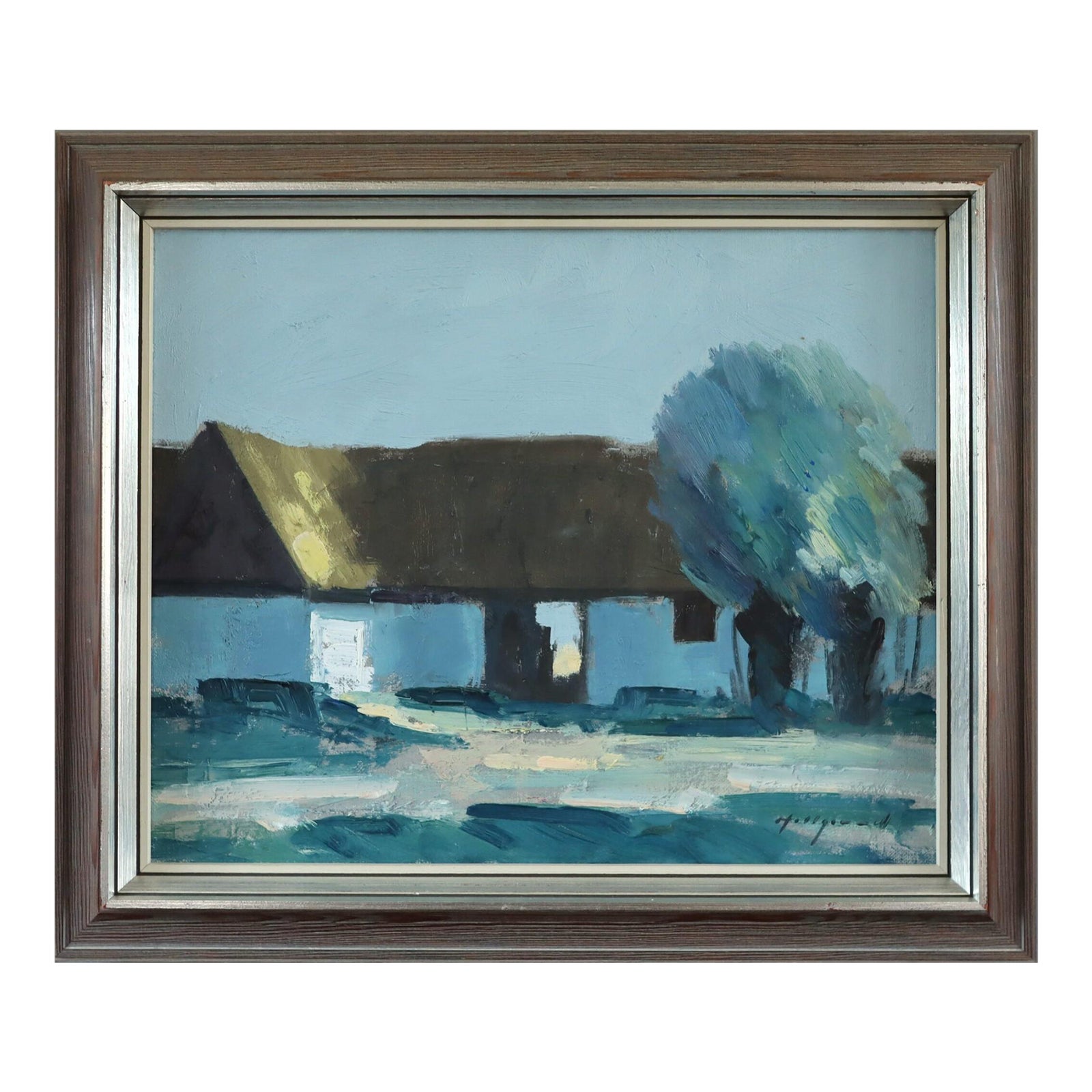 Mid-Century Modern 'Farmhouse Cottage' Vintage Swedish Expressive ...