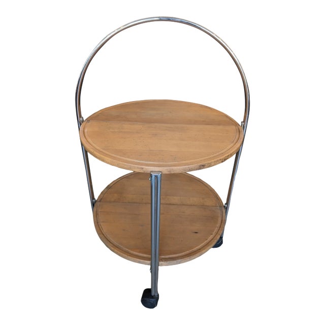 Foldable Serving Cart From Bremshey, 1970s | Chairish