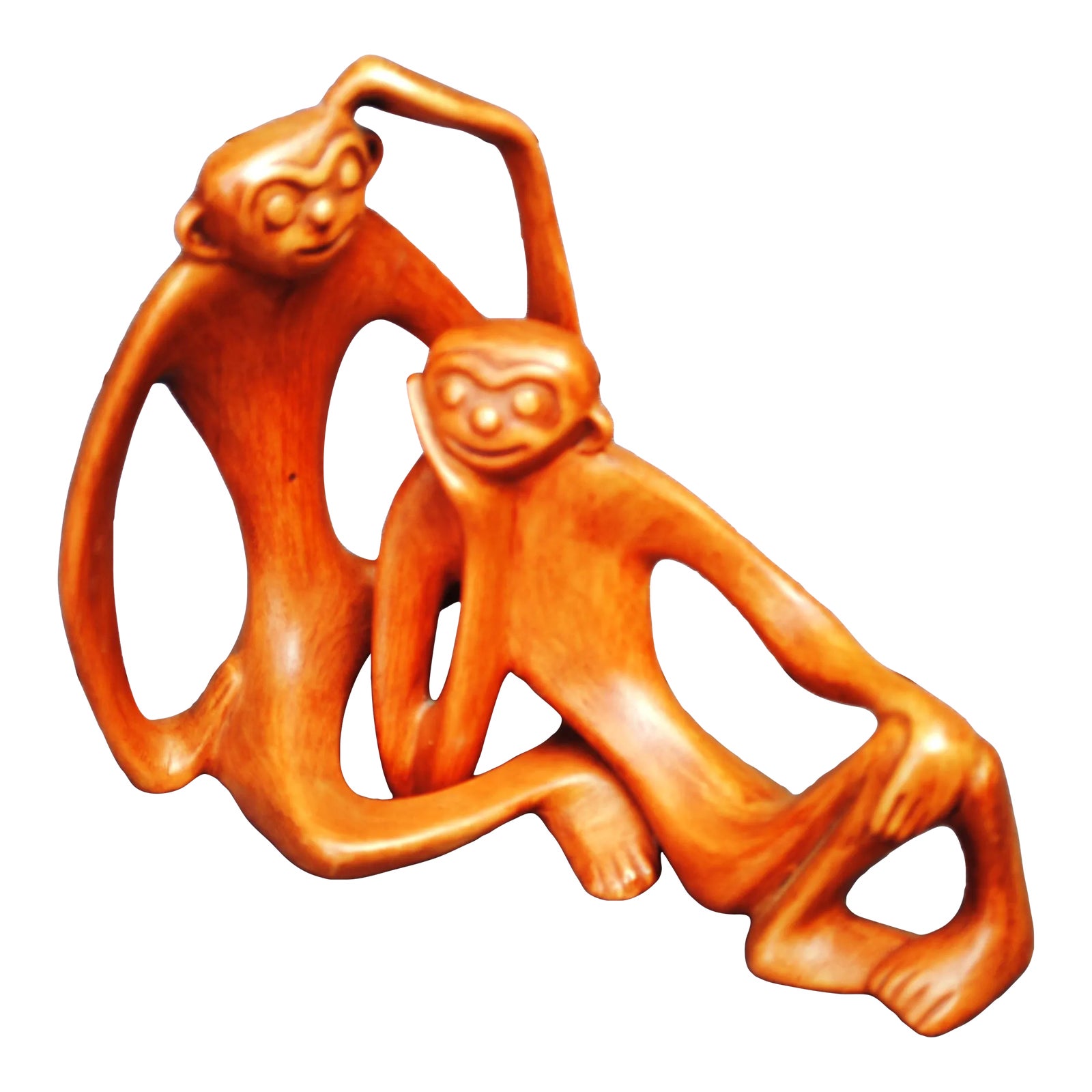 1960's Jaru Originals Pair of Monkeys | Chairish