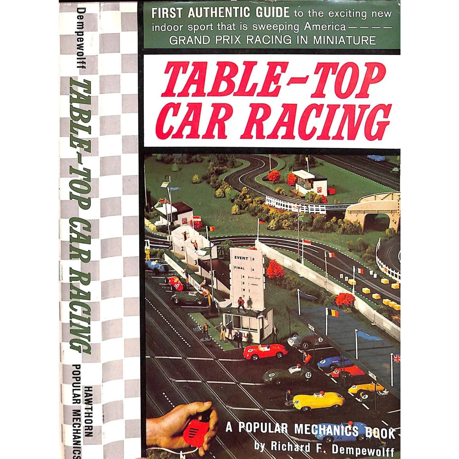 "Table-Top Car Racing" Book 1963 Dempewolff, Richard F. | Chairish