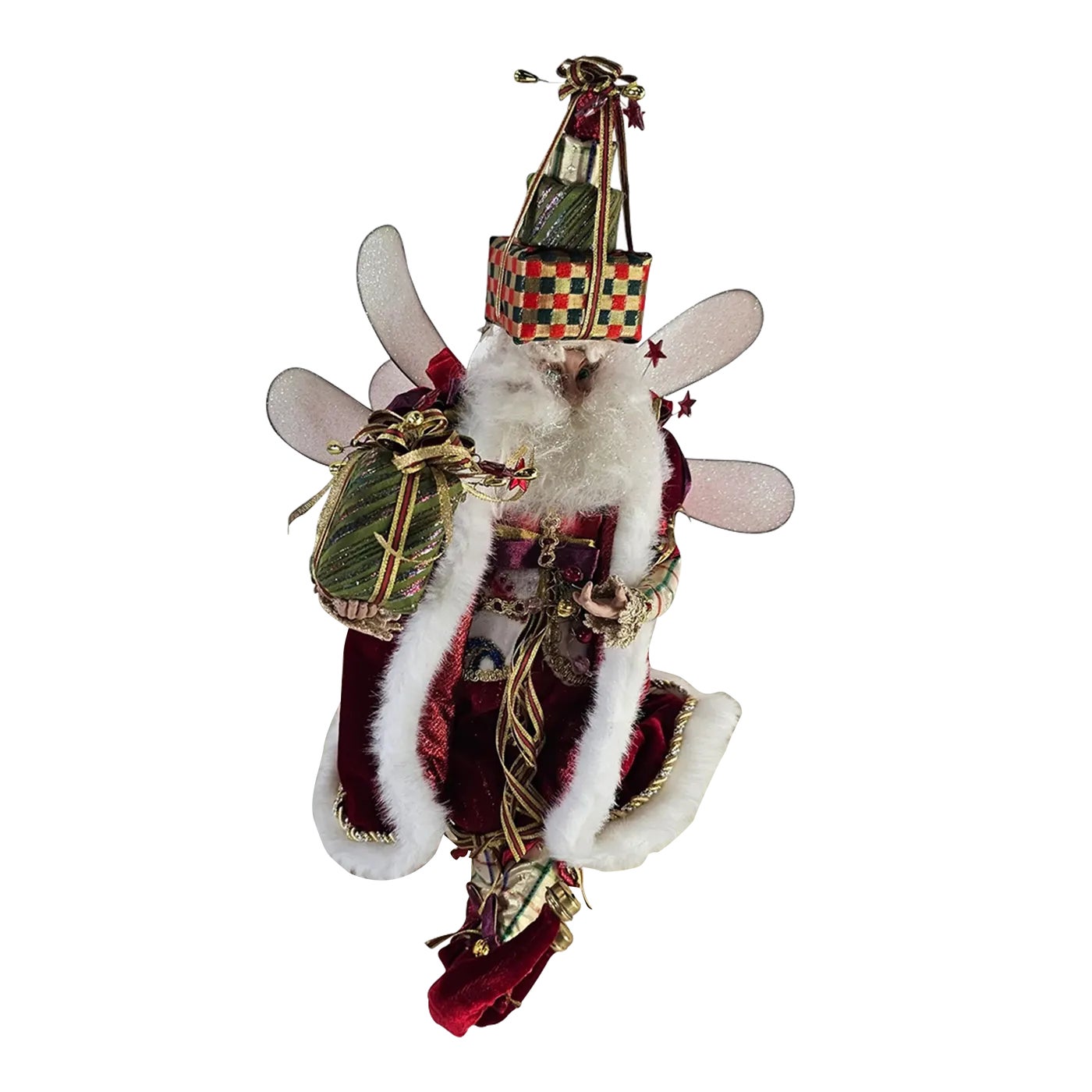 Mark Roberts Retired Limited Edition "Jolly Sitting Santa Small” 18" 81 ...