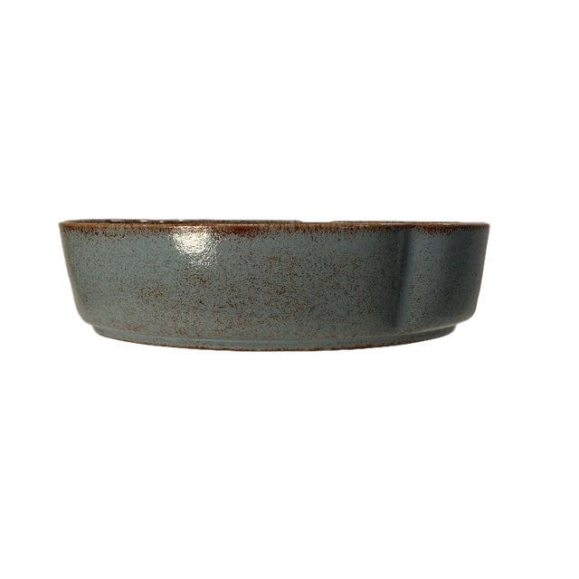 Mid-Century Modern Pottery Boat Form Candle Holder Signed Ballard ...