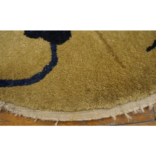 1920s Round Chinese Art Deco Round Rug ( 2' R - 62 CM ) | Chairish