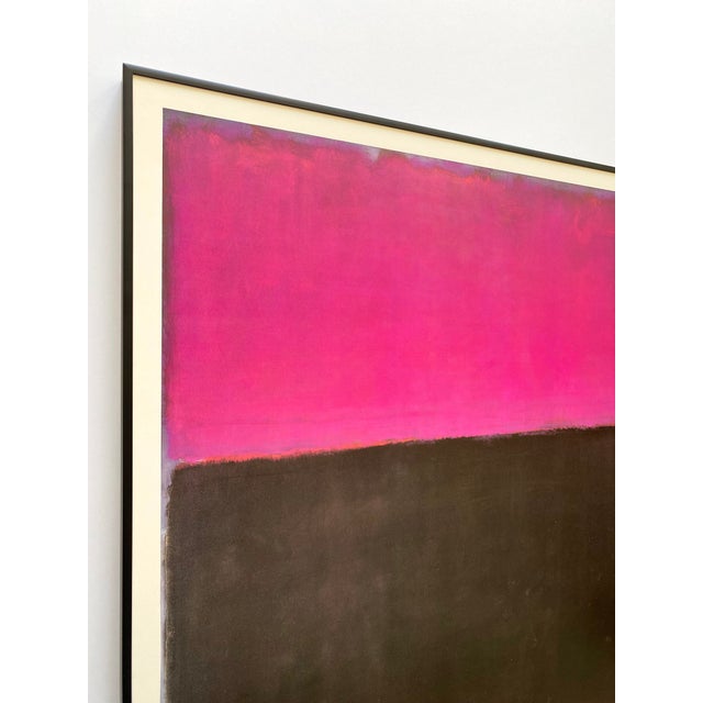 Mark Rothko Foundation Vintage 1981 1st Edtn Lithograph Print Framed ...