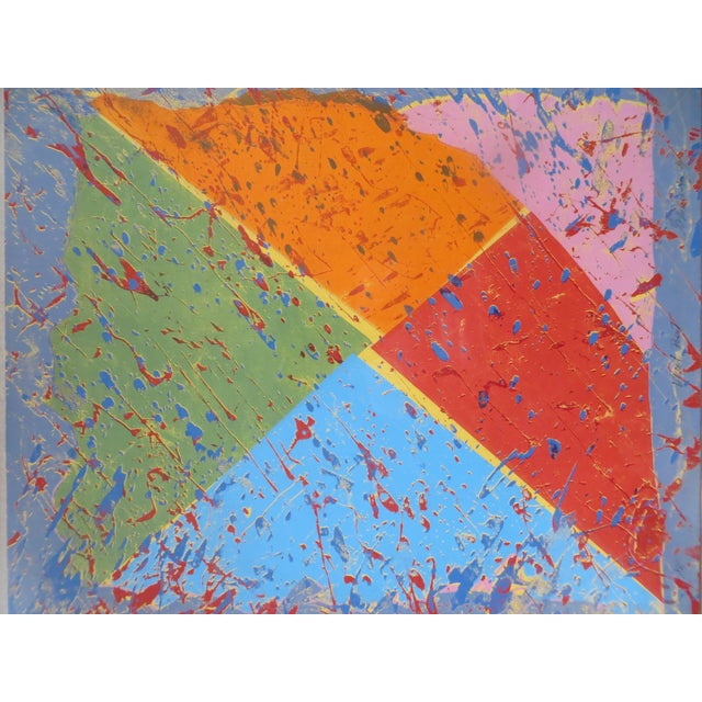 Abstract Lithograph After Gerald Lubensky Signed and Numbered 1/5 ...
