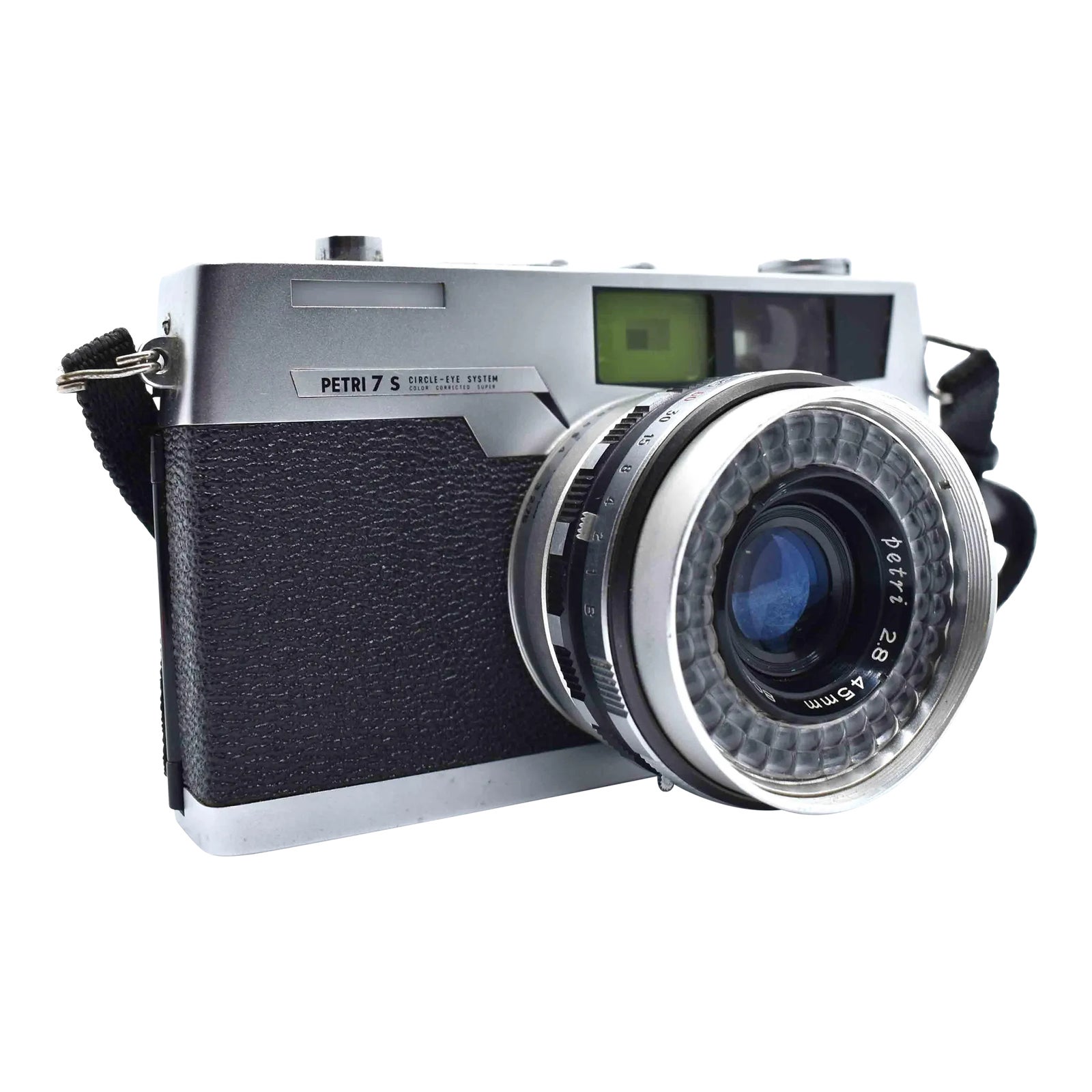 Mid 20th Century Petri 7s Manual Fixed-Lens Rangefinder Camera Japan ...