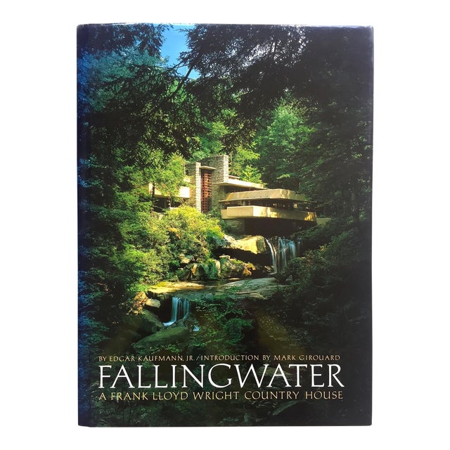 " Fallingwater - a Frank Lloyd Wright Country House " Vintage 1986 1st ...