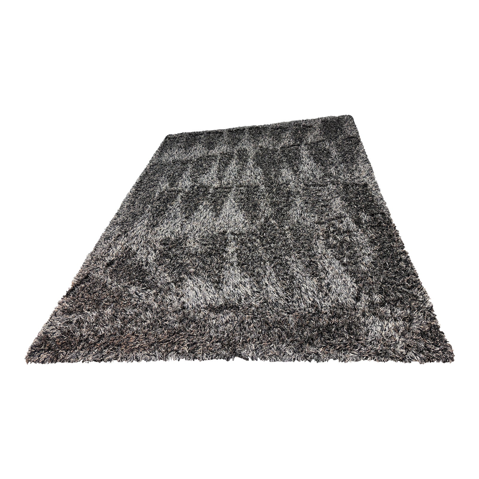 8ft 6in X 11ft 5in Linie Design Berino Shag Pile Polyester Rug | Chairish