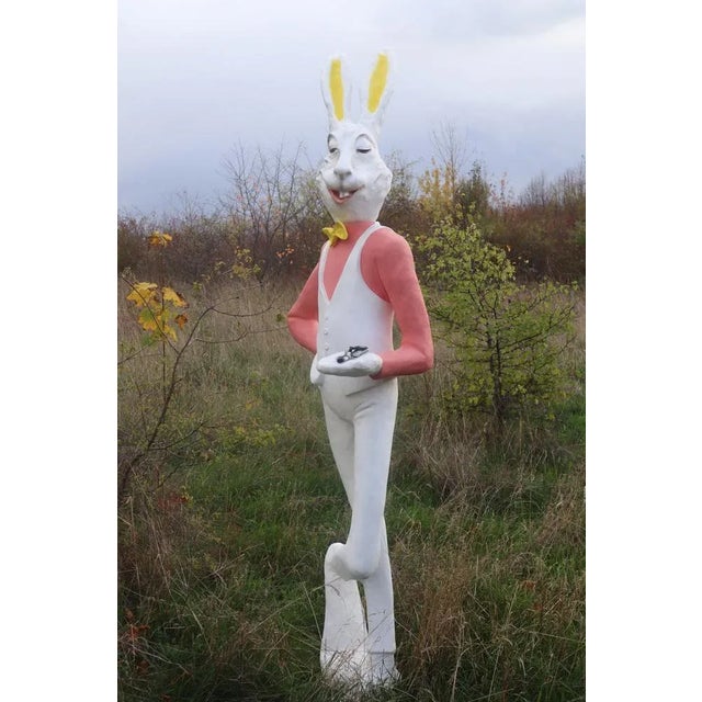 Large White Rabbit, 1960s | Chairish
