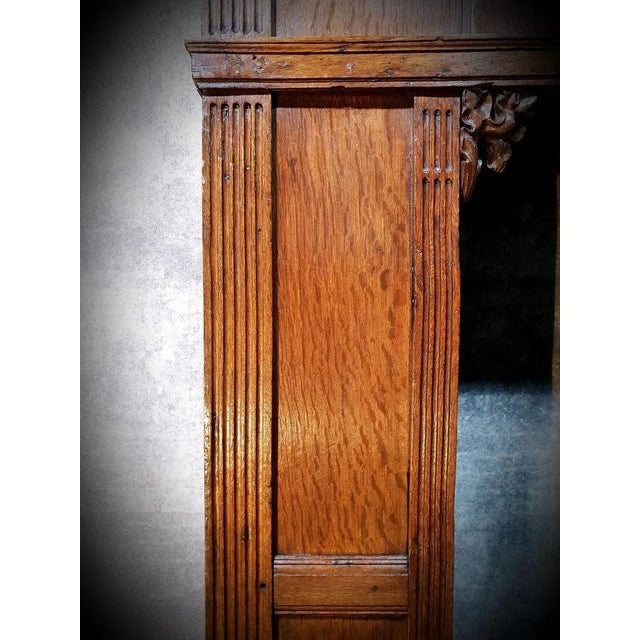 Antique Dutch Wooden Bed Box | Chairish