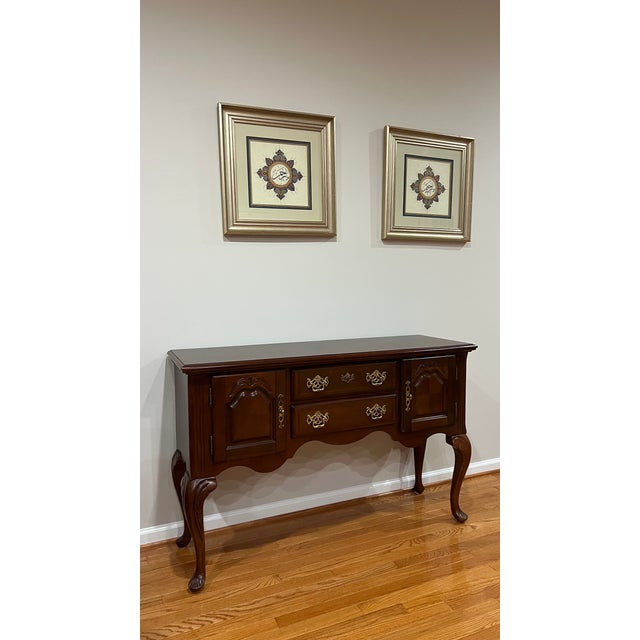 Vintage Table [ Buffer / Tv Table / End Table ] | Chairish