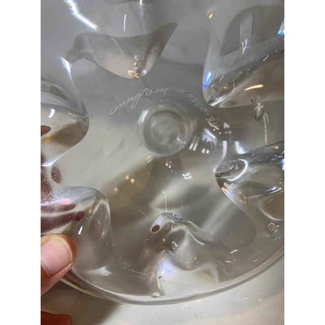 Vintage Orrefors Crystal Ship Decanter Chairish
