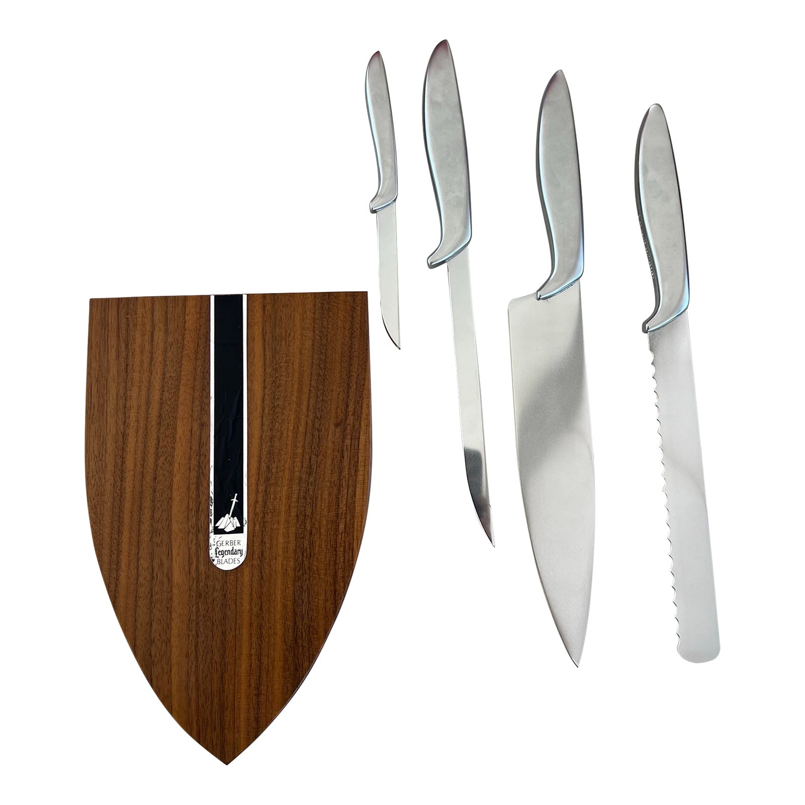 1950s Vintage Mid Century Gerber Legendary Blades 4 Knife Set With ...