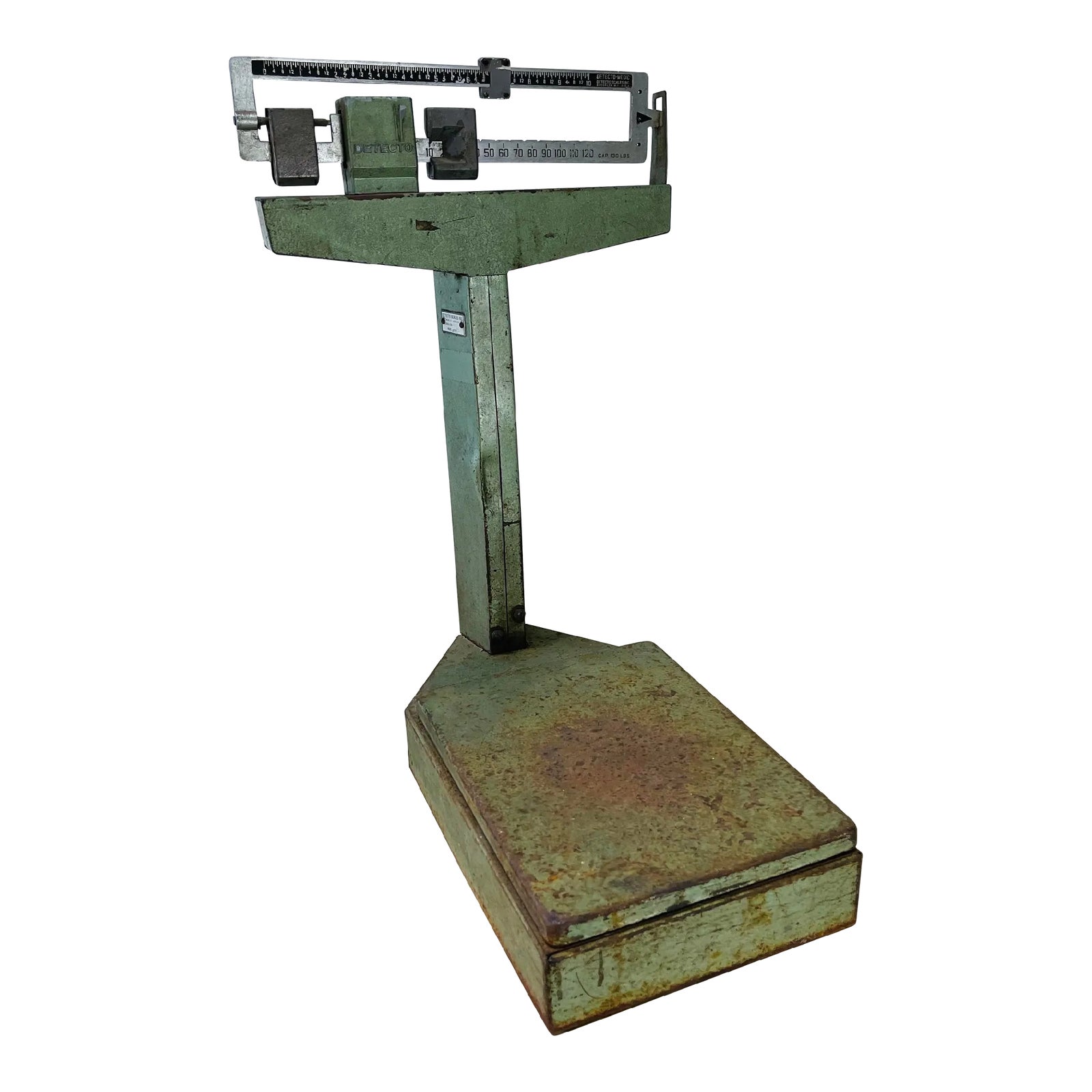 1950s Industrial Style Tabletop Scale by Detecto | Chairish