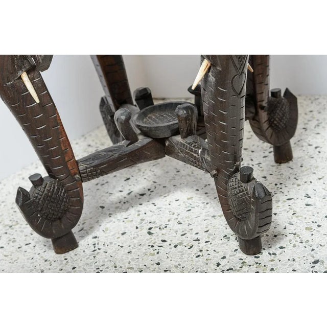 Vintage Elephant Table | Chairish