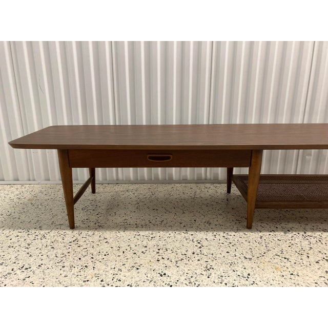 Mid-20th Century Surfboard Coffee Table by Lane | Chairish