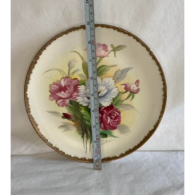 Vintage Enesco Japan Floral Decorative Plates- Set of 6 | Chairish