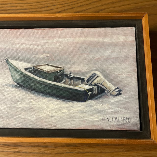 Original Painting “Iced In” by Vincent Calarco Signed by the Artist ...